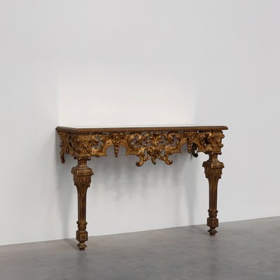 baroque style console table