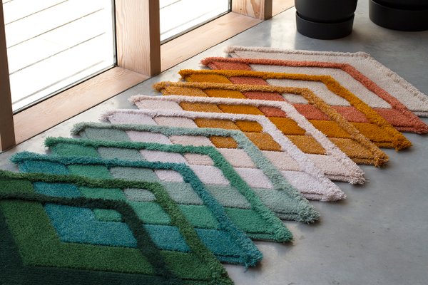 colourful patterned carpet