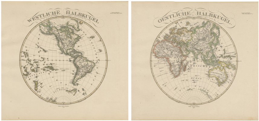 Mapa Del Hemisferio Occidental En Blanco Con Bordes