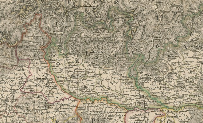 Map Of Northern Italy