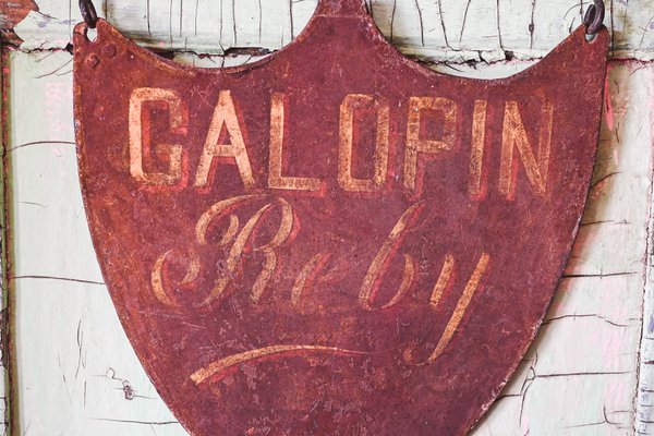 Antique Barber Shop Signs