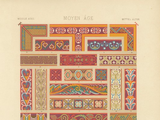 Medieval Borders Art