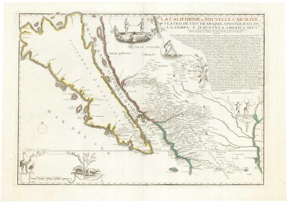 Mapa De La Isla De California 1200x754