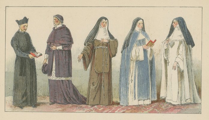 What Did Nuns Wear In Medieval Times