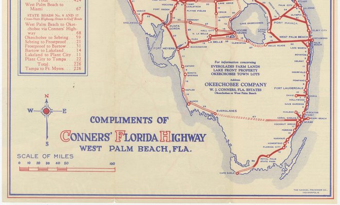 Old Road Maps Of Florida Florida Scenic Highways In Panhandle. Maps