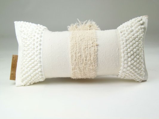 White Furry Mushroom Range Pillow by R U Atelier for sale at Pamono