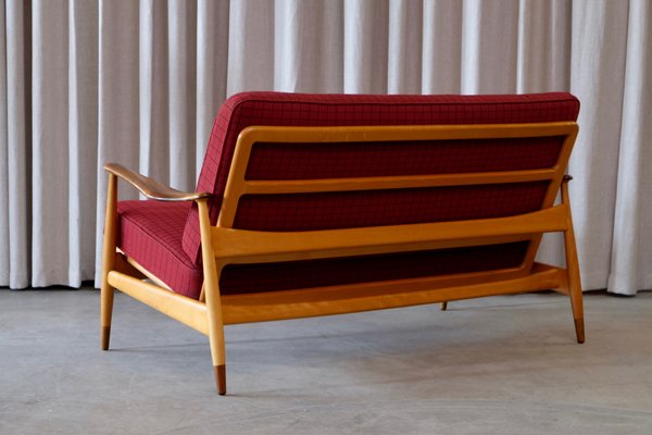 Danish 2 Seater Sofa by Arne Vodder for France Daverkosen 1950s