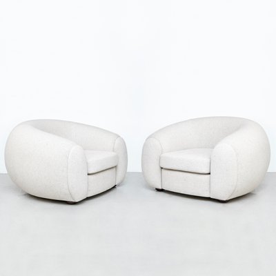 White Modern Club Chair