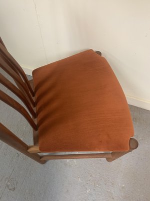 Danische Esszimmerstuhle aus Teak von Benny Linden 1960er 4er Set bei Pamono kaufen