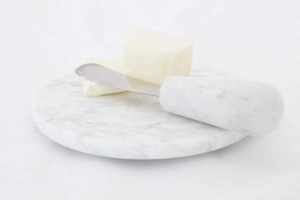 Butter Knife And Plate