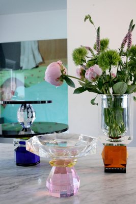 Dallas Crystal Tray Hand Sculpted by Reflections Copenhagen bei Pamono kaufen