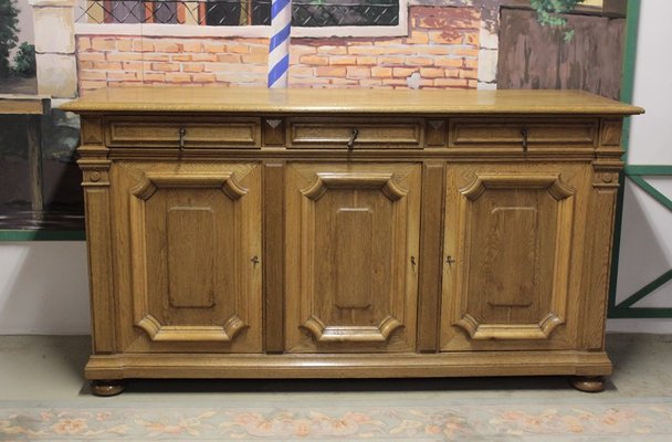 Vintage Louis XIV Sideboard aus Eiche