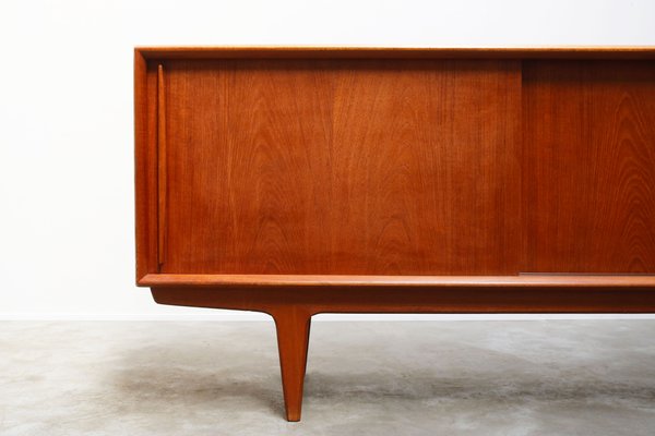 Danish Teak Credenza from Bernhard Pedersen Son 1950s