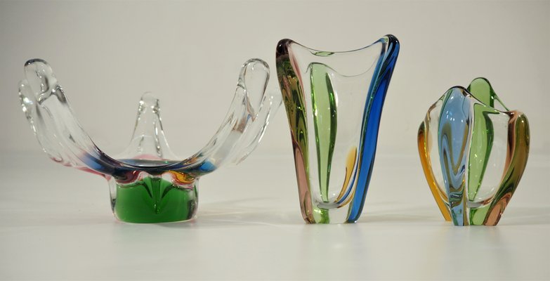 Glass Sculptures & Figurines Glass Art Vintage Art Glass Frantisek ...