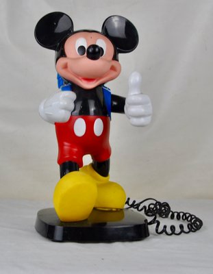 Vintage Mickey Mouse Phone Telephones & Handsets Electronics ...