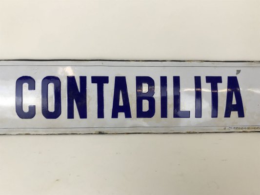 Accounting Department Sign