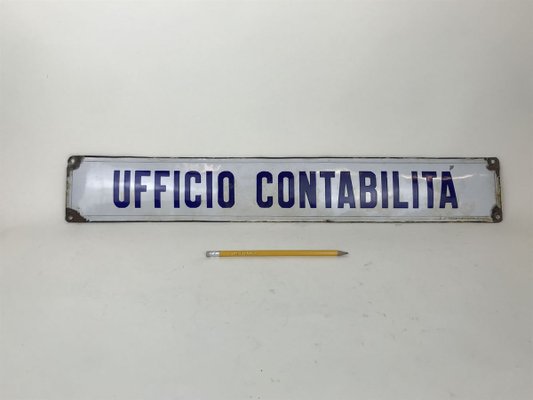 Accounting Department Sign