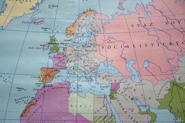 Blank Map Of Europe 1938