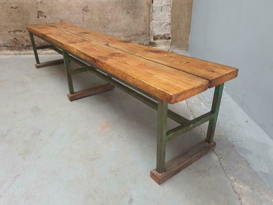 Industrial Garden Bench or Side Table 1970s bei Pamono kaufen