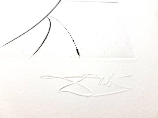 Authentic Salvador Dali Signature