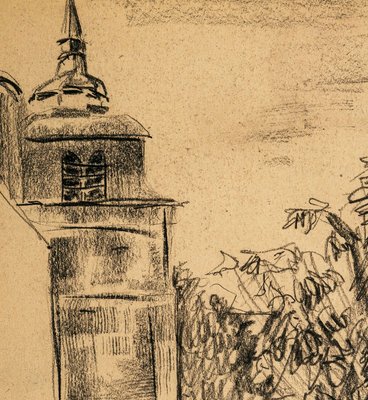 Charcoal Drawings Of Buildings