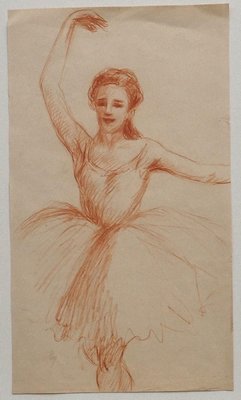 dancing pencil drawing