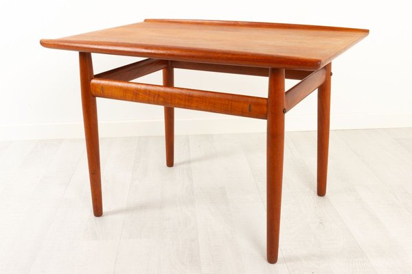 Vintage Danish Teak Side Table by Grete Jalk for Glostrup Furniture 1960s