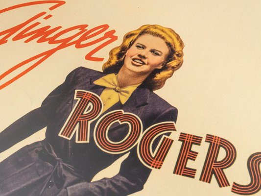 Vintage Ginger Rogers Photo Card from Belgium Memorabilia Collectibles ...