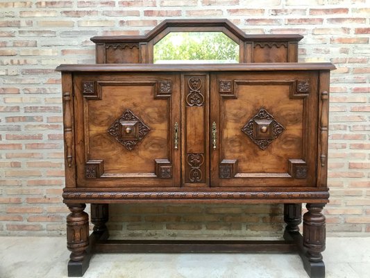 Antique Spanish Buffet Vintage Spanish Distressed Buffet Sideboard