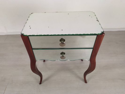 Antique mirrored nightstand store