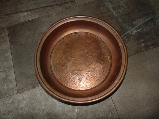Vintage Copper Strainer Colander Home & Hobby Canning & Preserving etna ...