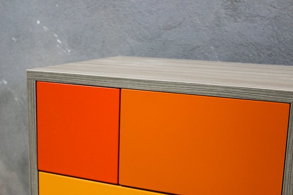 Orange Real Sideboard by Studio Deusdara for sale at Pamono