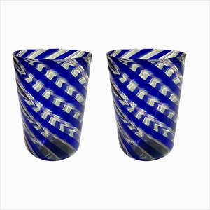 Cocktail Set in Murano Glass by Mariana Iskra, Set of 6 for sale at Pamono