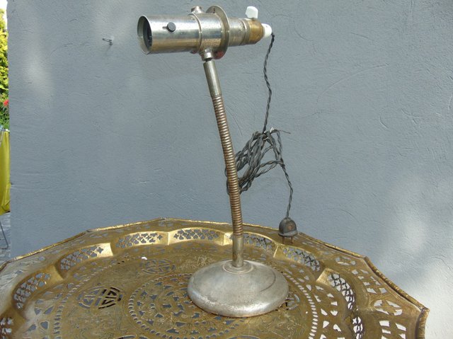 Art Nouveau Lamp for a Watchmaker and a Goldsmith from Carl Zeiss for ...