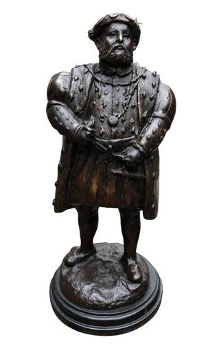 Bronze Statue of English King Henry VIII, 20th Century for sale at Pamono