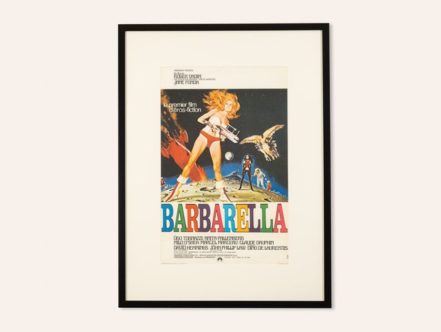 Barbarella Poster with Jane Fonda for sale at Pamono