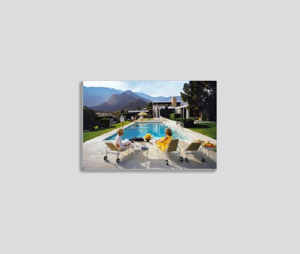 Slim Aarons, Poolside Glamour Print, Print on Photo Paper, Framed for ...