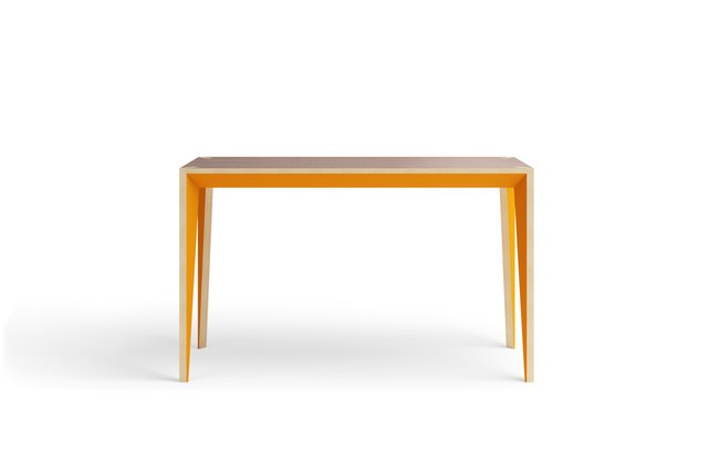 MiMi Console Table Walnut Orange by Ale Preda for miduny for sale at Pamono