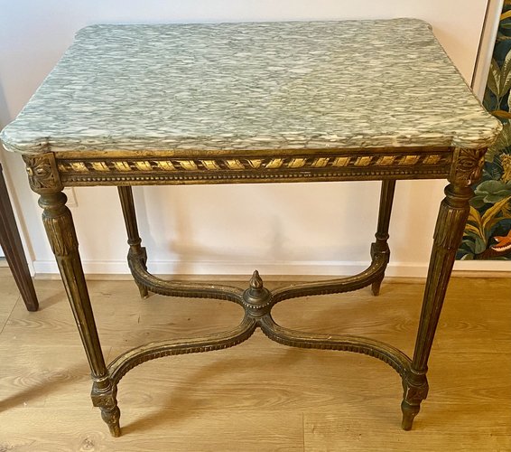 Medium Marble Tray Table for sale at Pamono