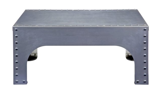 Industrial Steel Hand Made Occasional Table for sale at Pamono