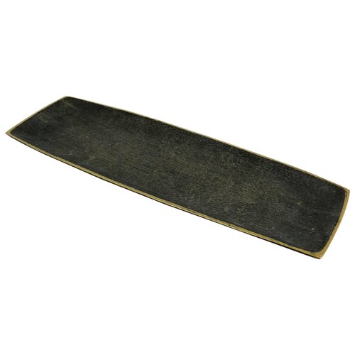 Large Brass Shell Plate Desk Element, Austria, 1950s for sale at Pamono