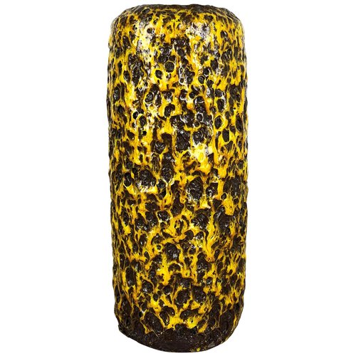Yellow Fat Lava Multi-Color Vase from Scheurich Wgp, 1970s for sale at ...