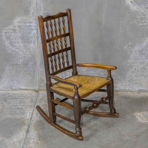 18th Century English Spindle Back Rocker for sale at Pamono