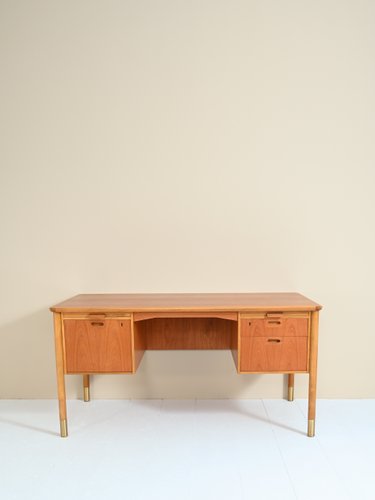 Vintage Danish Office Desk for sale at Pamono