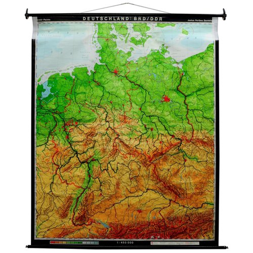 Mapa desplegable de la historia del BRD / DDR de Alemania en venta en ...