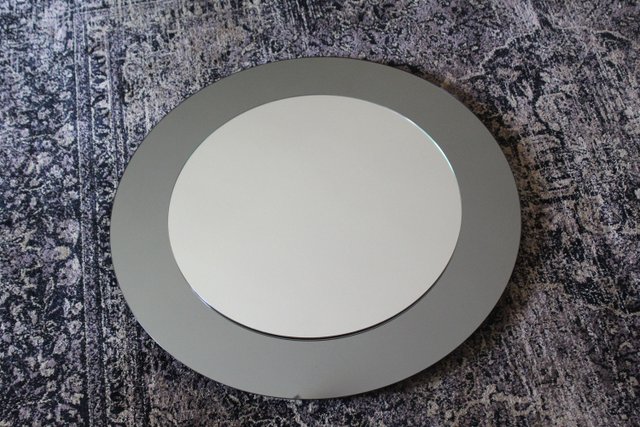 Italian Round Oblò Mirror, Italy, 1970s for sale at Pamono