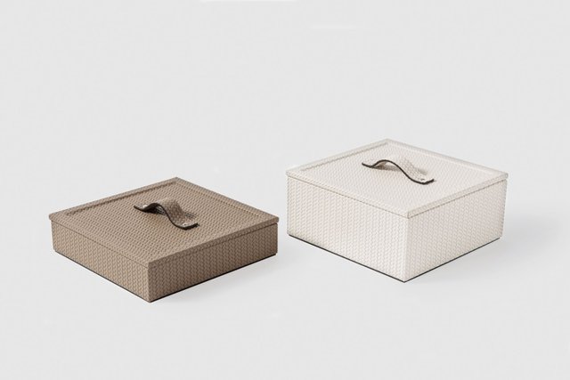 Mati Square Boxes from Pinetti, Set of 2 for sale at Pamono