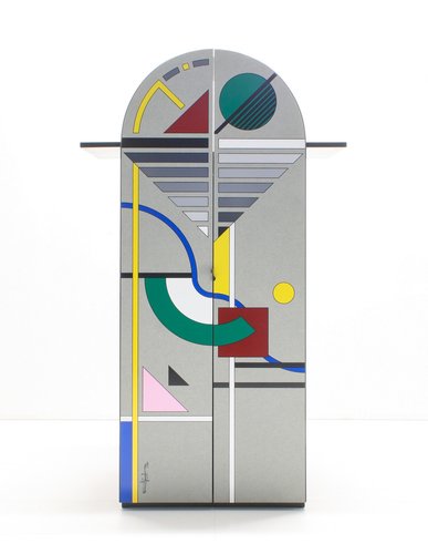 Postmodern Abstract Hallway Wardrobe, 1980s for sale at Pamono