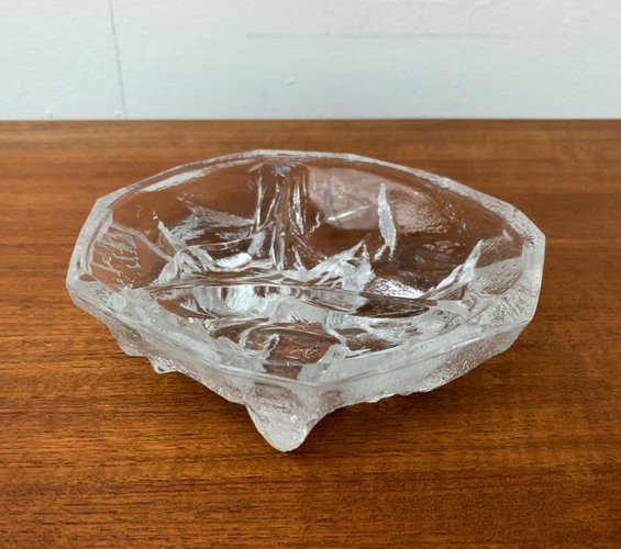Vintage Ice Glass Bowl for sale at Pamono