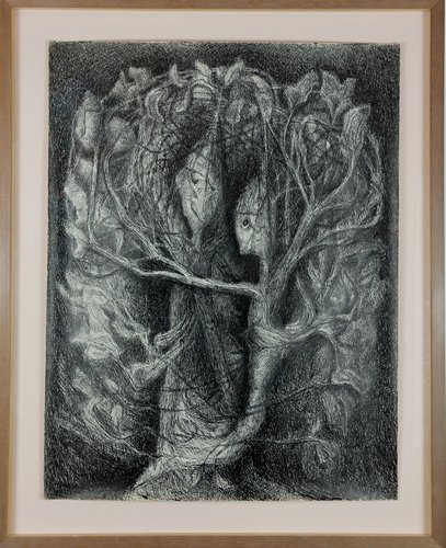 Simone Le Carre-Galimard, Ohne Titel 3, Zeichnung bei Pamono kaufen